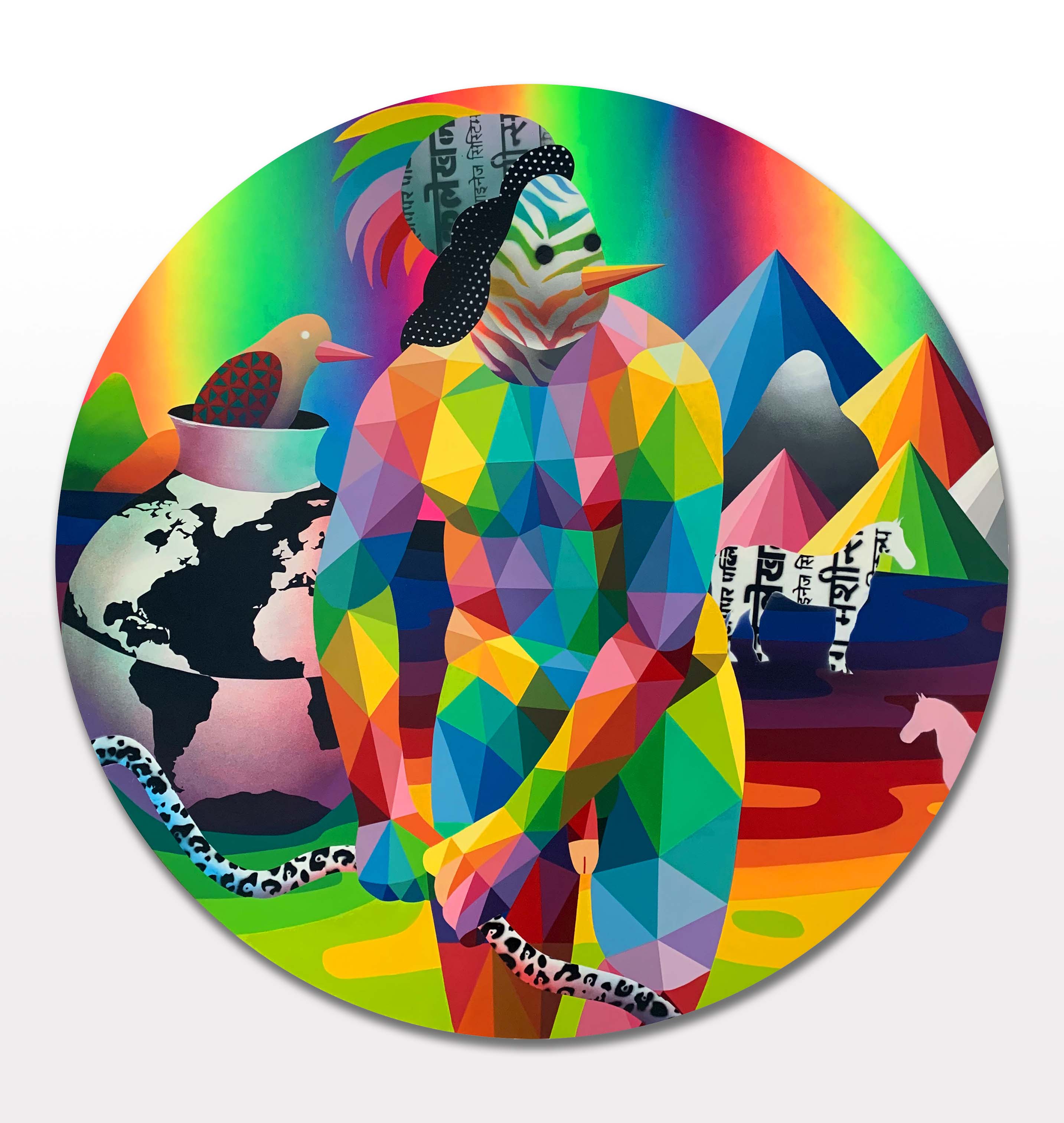 Okuda San Miguel - Playing to be Gods 3 – Auction for Action